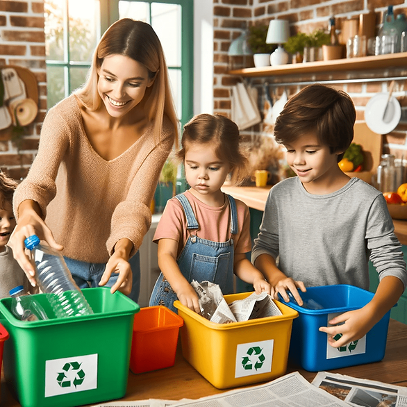 Family Recycling and Sustainability