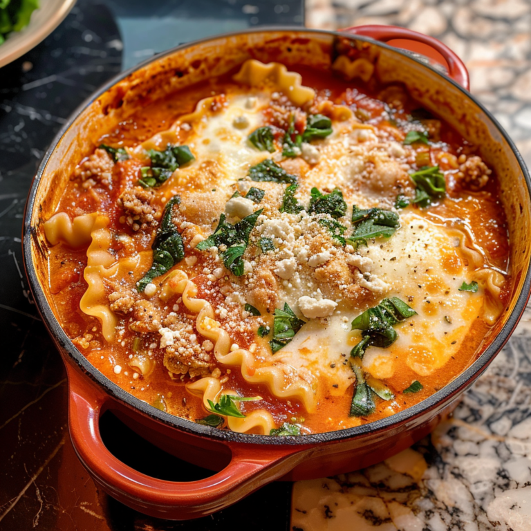 Delicious One-Pot Lasagna Soup in Minutes - Insider Mama | Mom Blog ...