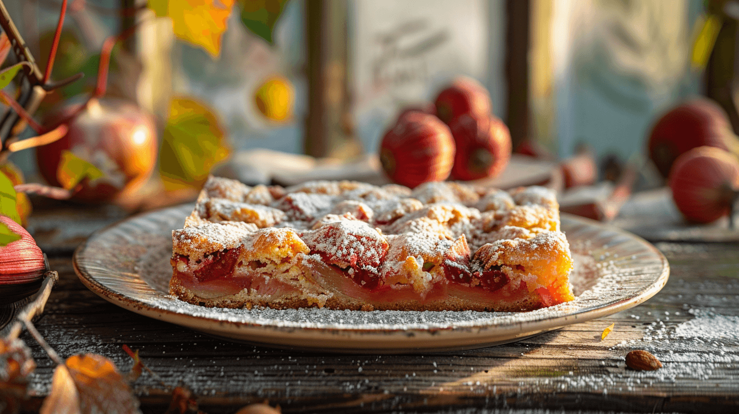 Rhubarb Bars Irresistible Recipe - Insider Mama | Mom Lifestyle Blog