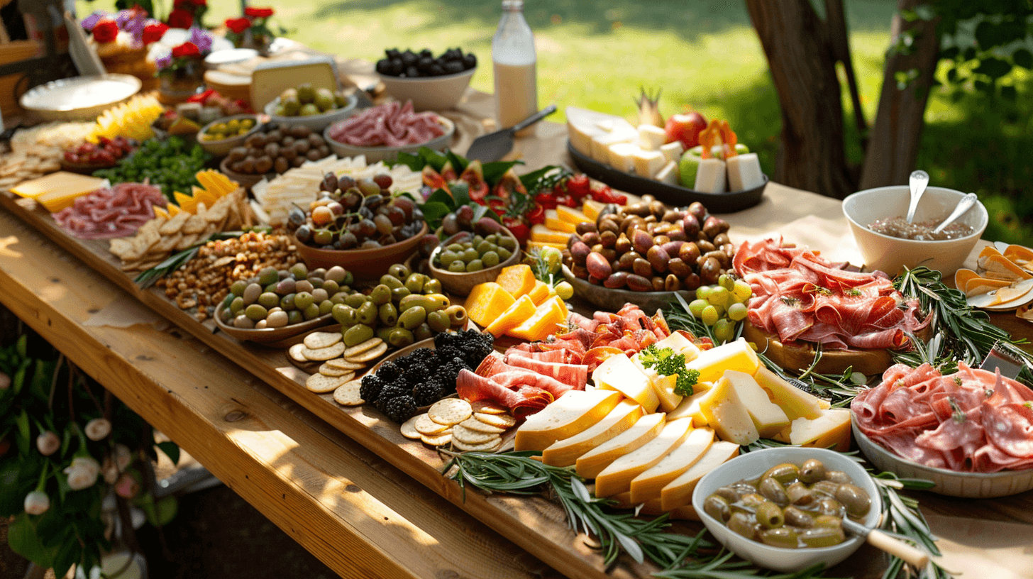 Grazing Table for 50 People - Insider Mama | Mom Lifestyle Blog