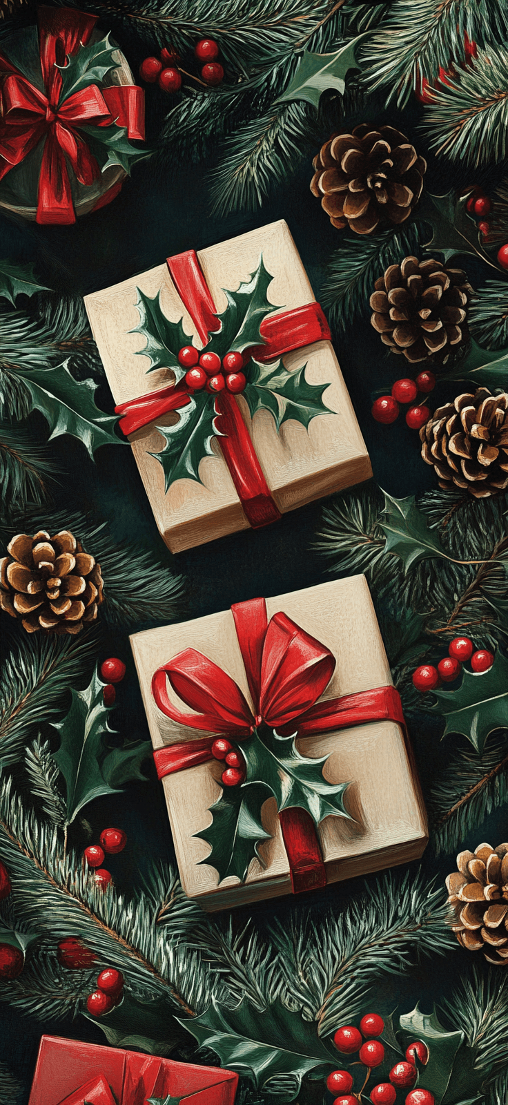 Christmas Wallpaper Designs - Insider Mama